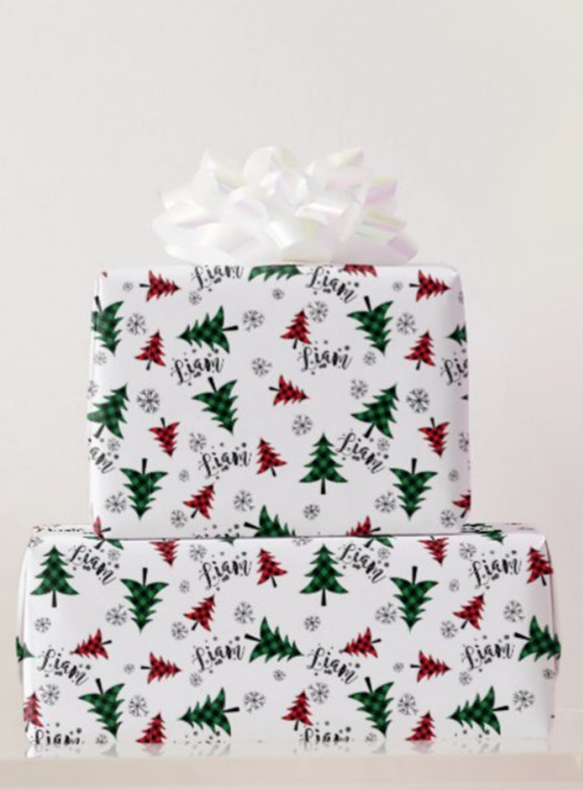 Baby Pesonalized Gift / Personalized Christmas Wrapping Paper. - Etsy