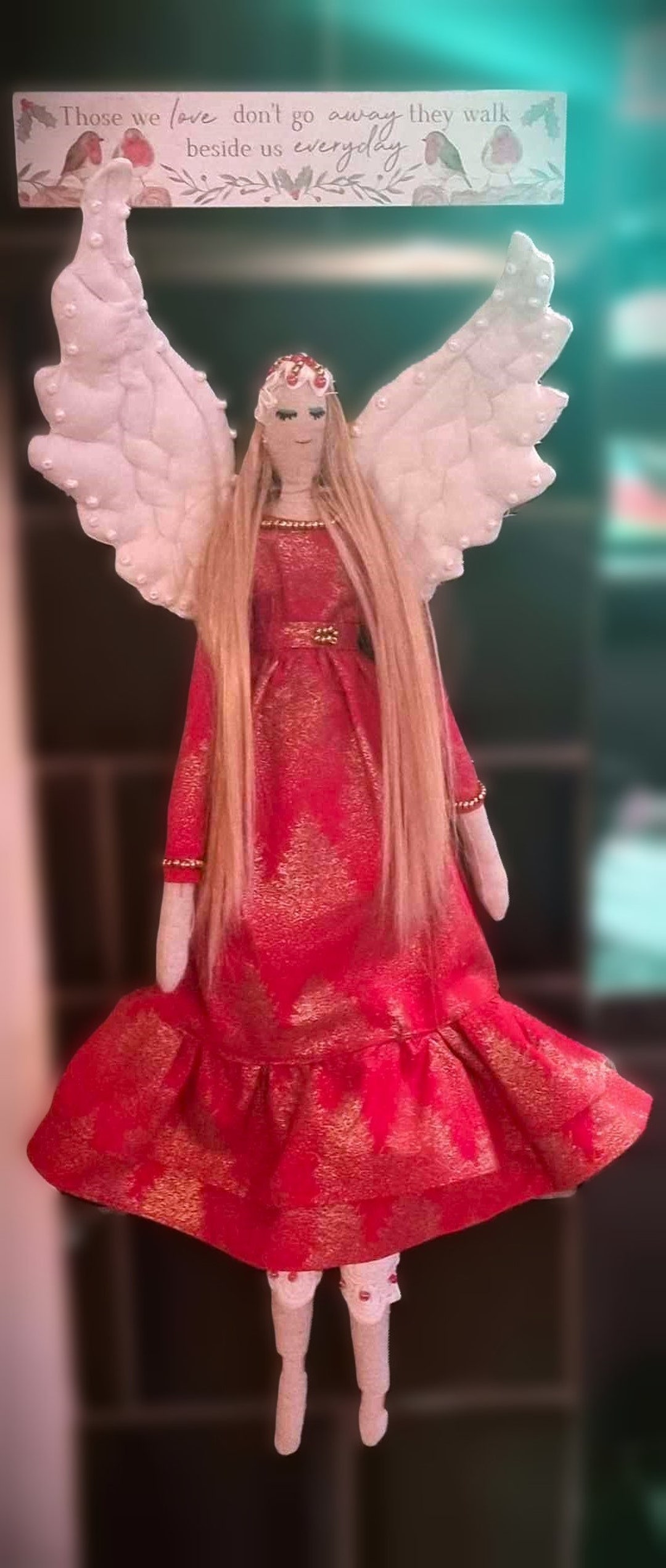 A Handmade Large Christmas Angel - Etsy