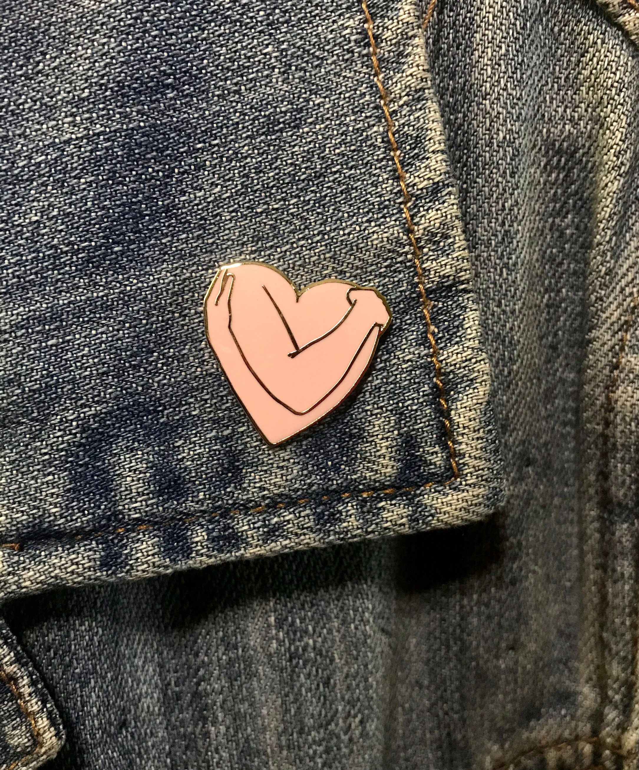 Self Love Pin // Enamel Pin // Hard Enamel Pins // Back Pack | Etsy