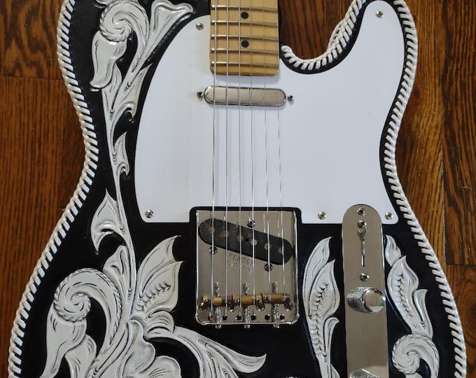 Fender USA Telecaster American Tele W/custom Hand-tooled Waylon-style ...