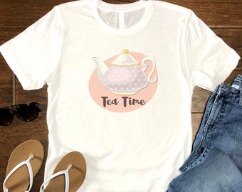 Tea Time Shirt - Etsy