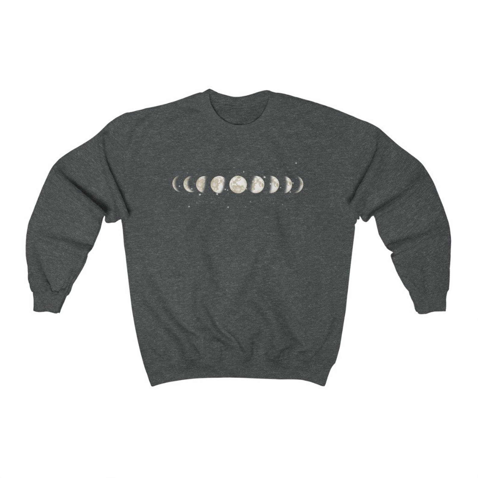 Moon Phase Sweater, Moon Sweater, Phases of the Moon, Celestial ...