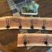 CUSTOM MADE to ORDER Natural Live Edge Walnut Coat Rack - Etsy