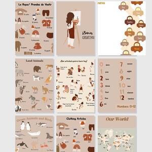 Bilingual Classroom Posters - Etsy