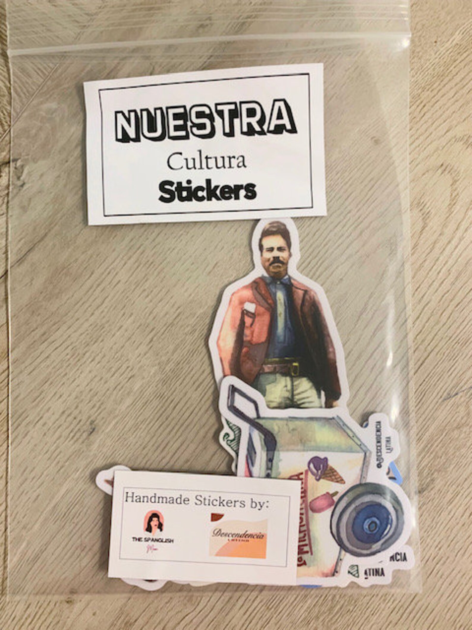 Pancho Villa El Chavo Cantinflas and Paletero Stickers | Etsy