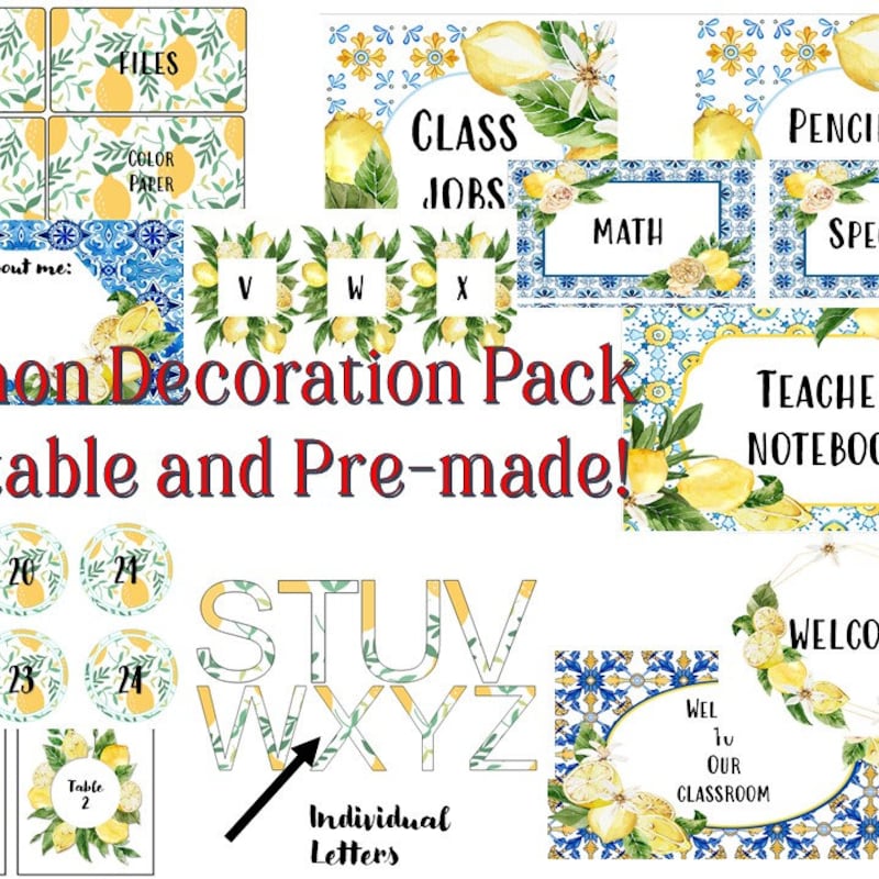 Lemon Bulletin Board - Etsy