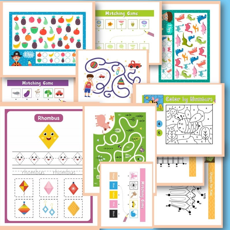 My Busy Book 2 - Etsy