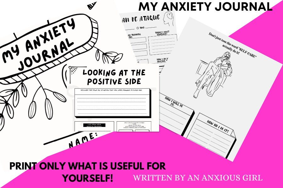 My Anxiety Journal - Etsy