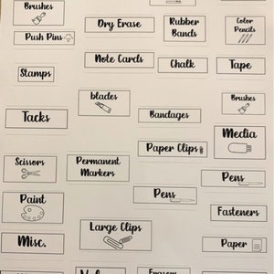 Tool Box Stickers - Etsy