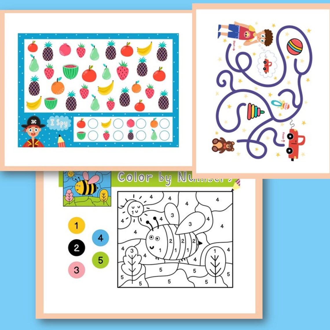 My Busy Book 2 - Etsy