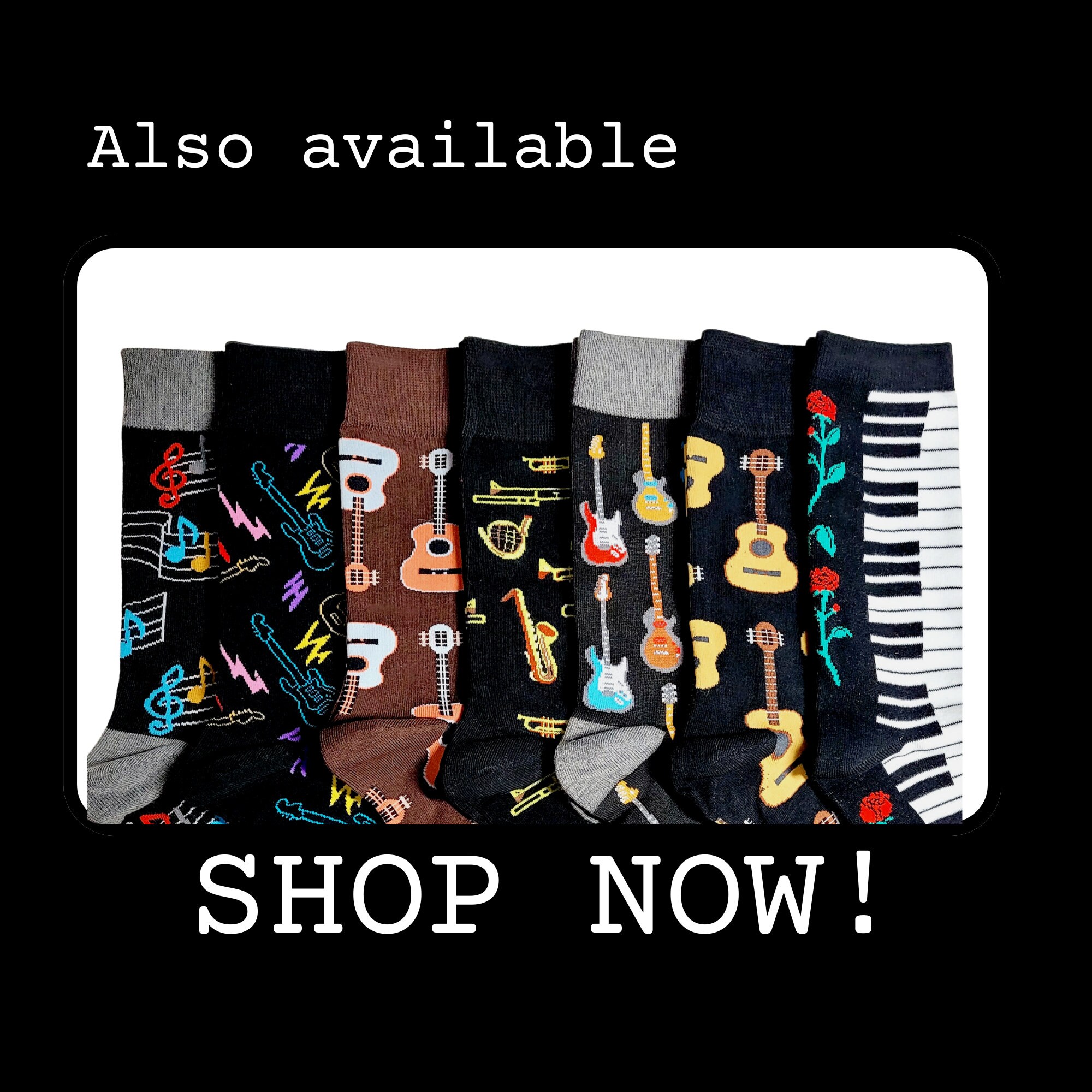 Snapsox: NO MORE Lost Socks! Wind Instruments Socks. Gifts for Him/her ...