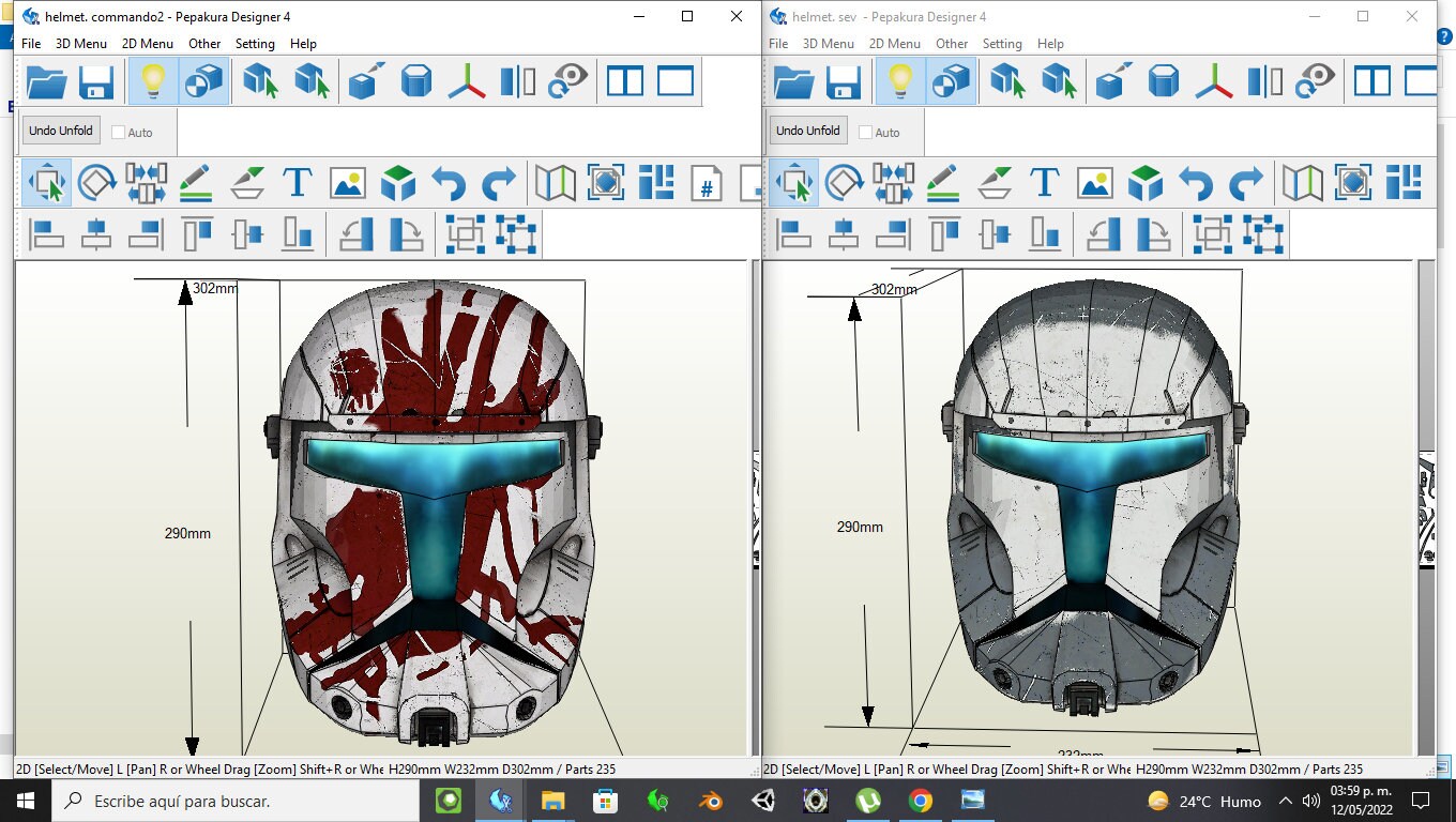 Republic commando plantillas 3d pepakura - Etsy México