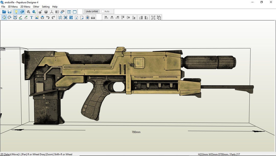 Terminator Phased Plasma Pepakura Foam - Etsy