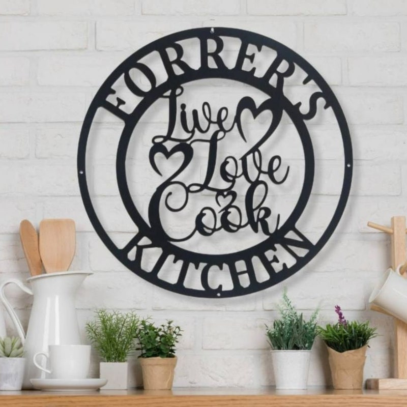 Custom Kitchen Sign - Etsy