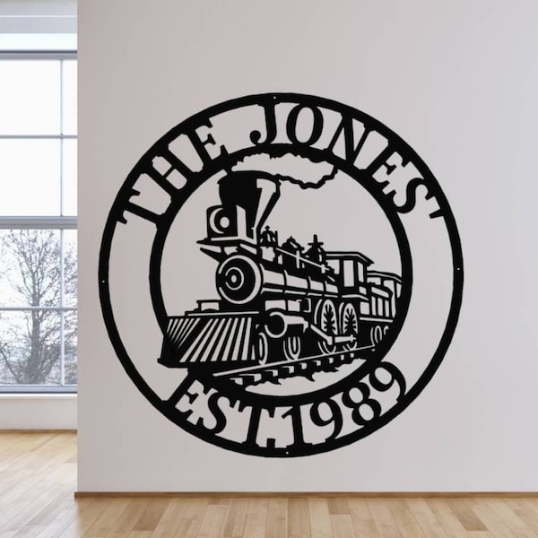Railroad Metal Signs Custom - Etsy
