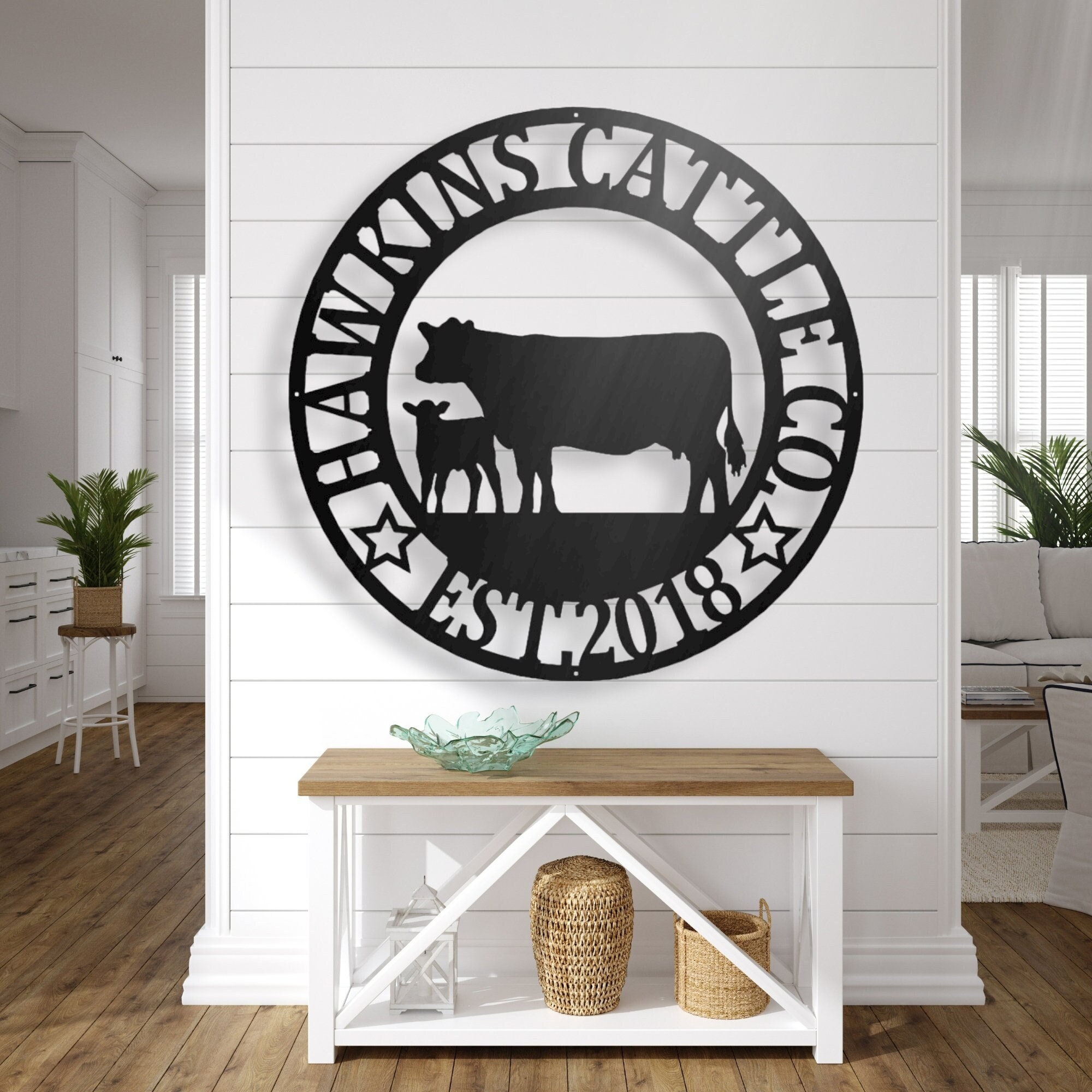 Cow Calf Metal Sign Custom Cow/calf Farmer Sign - Etsy Australia