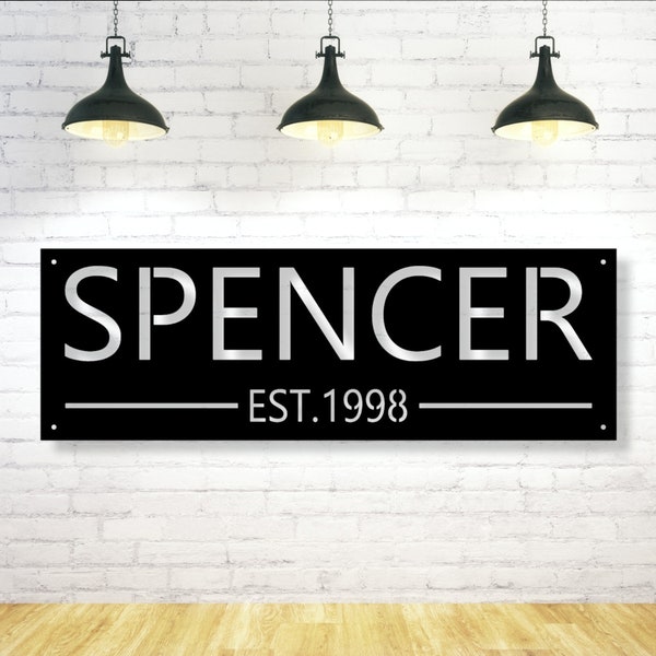 Custom Metal Sign - Etsy