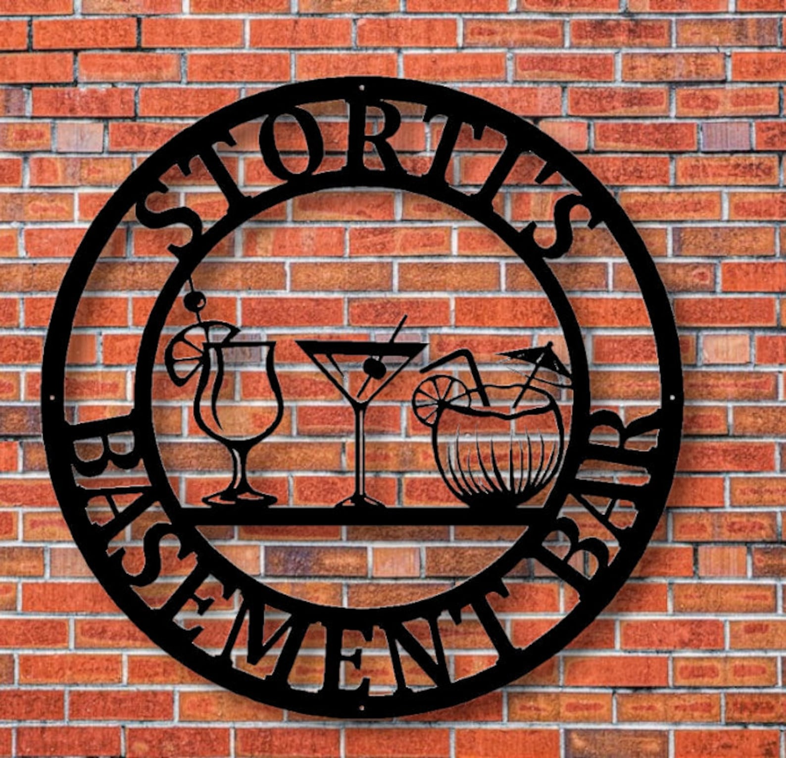 Metal Bar Sign-personalized Bar Theme Sign Custom Bar Theme - Etsy