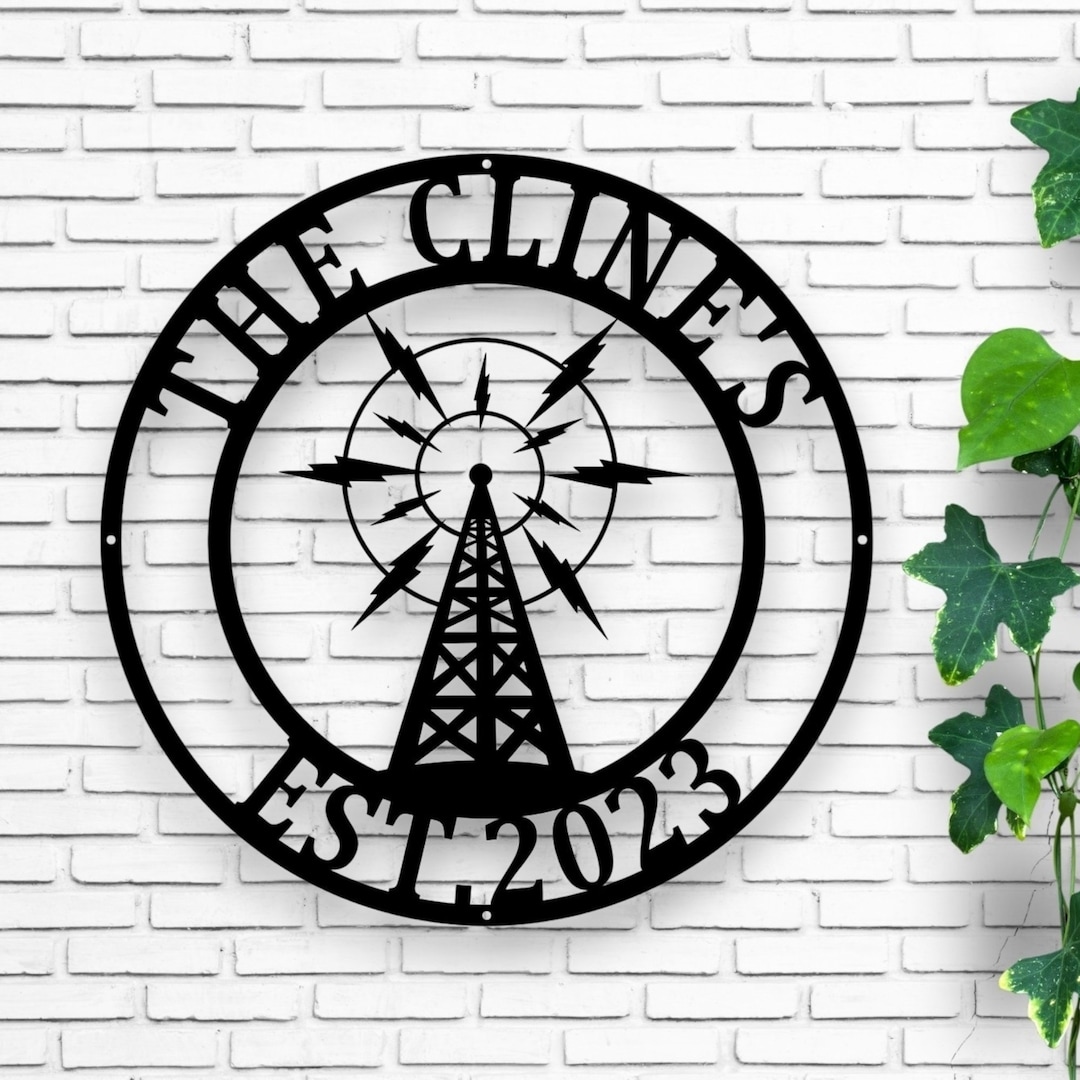 Ham Radio Gifts | Unique Metal Décor, Personalized Ham Radio Call Sign ...