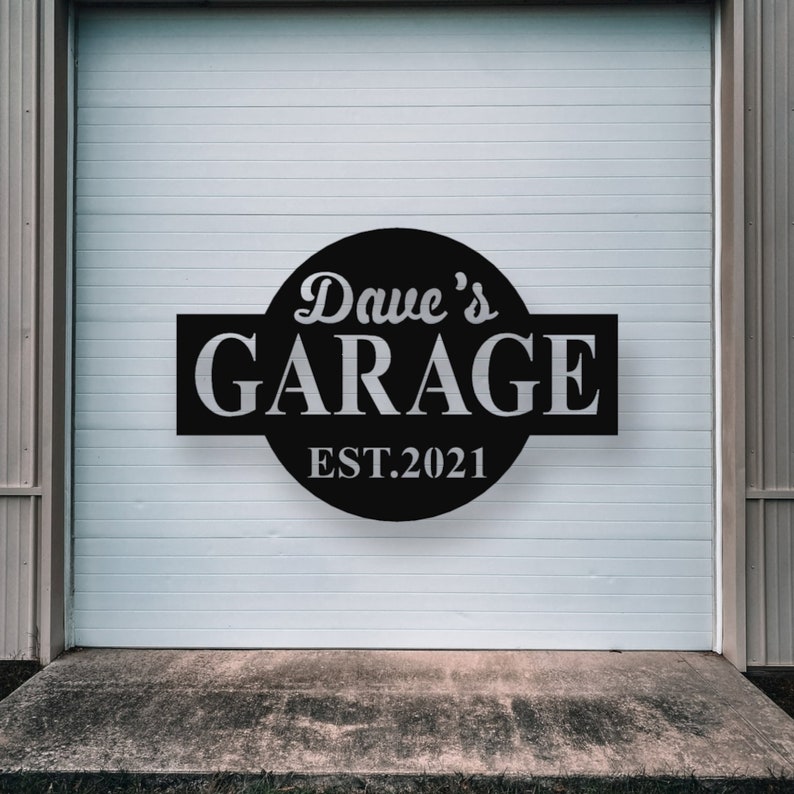 Personalized Metal Shop Sign Tool Shed Sign Custom Workshop - Etsy