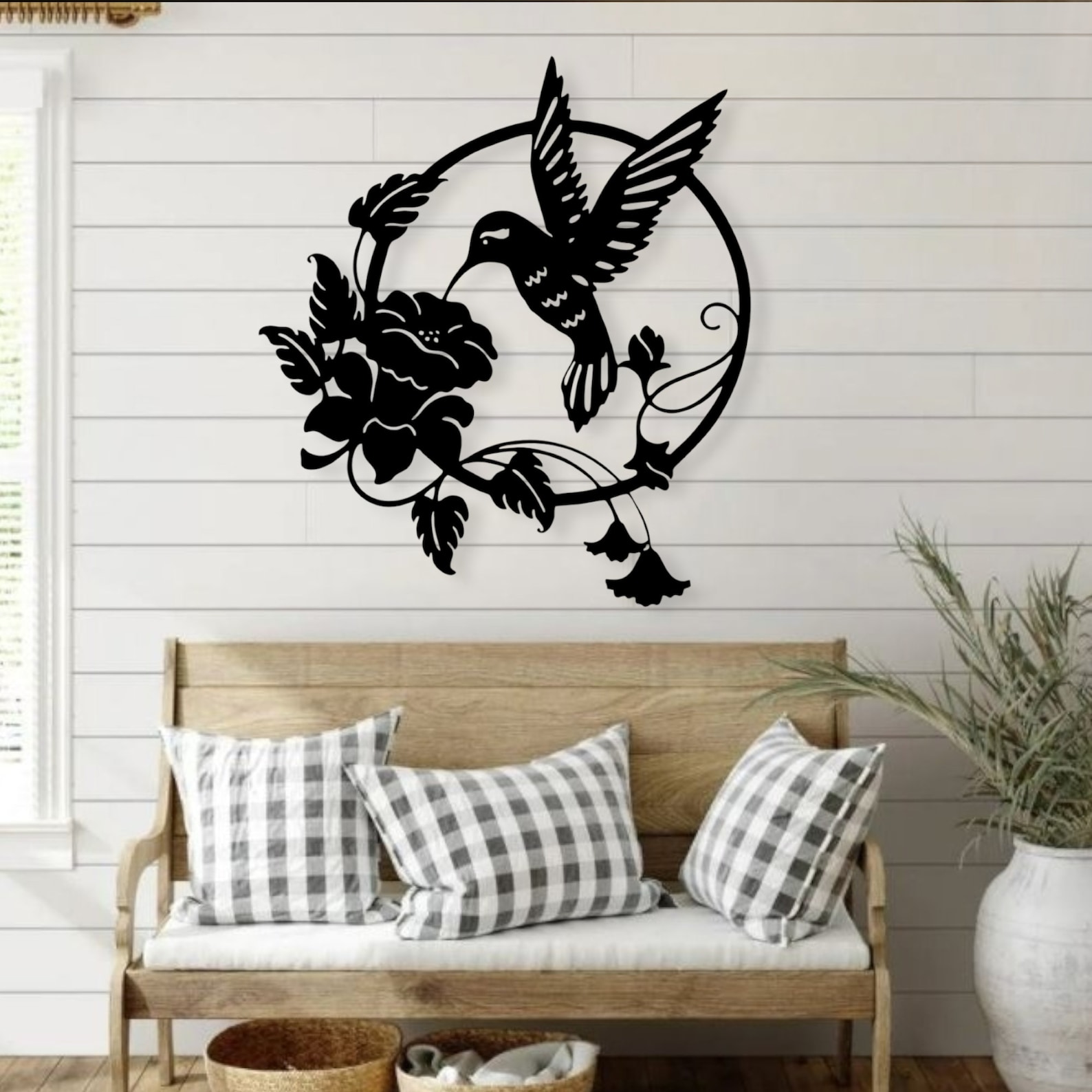 Hummingbird Metal Sign, Custom Hummingbird Family Name Sign | FREE ...