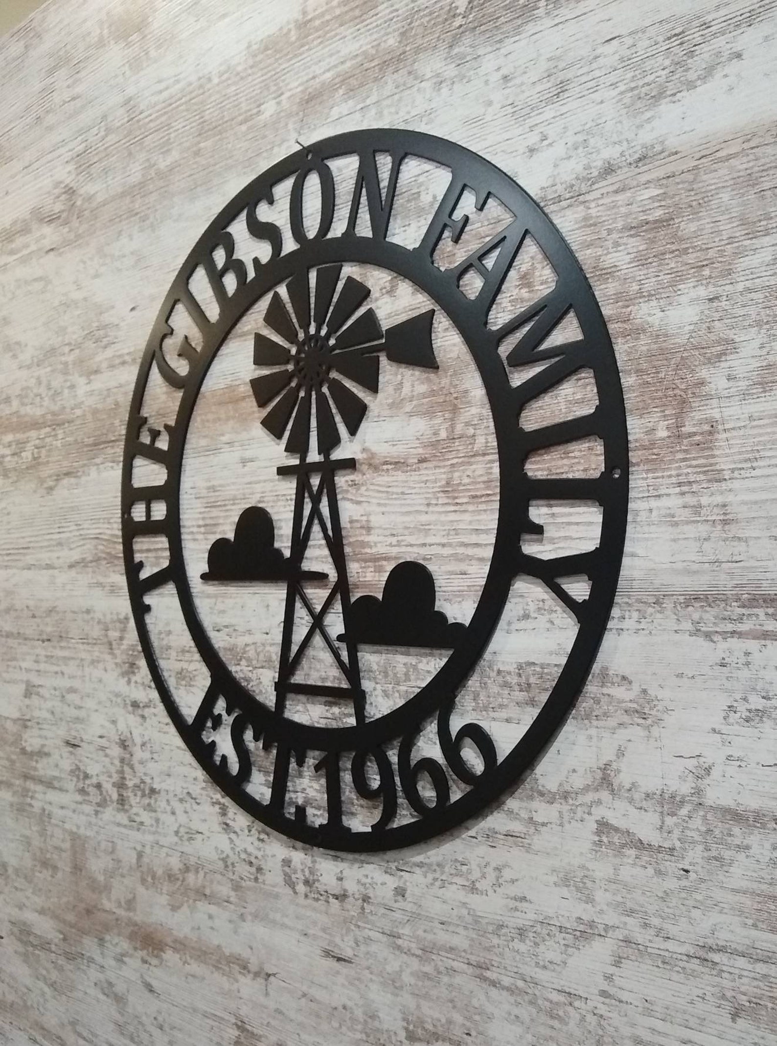 Personalized Windmill Wall Decor Personalized Windmill Sign - Etsy