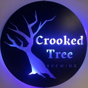 Metal Business Logo Sign | Custom Metal Sign for Businesses ...