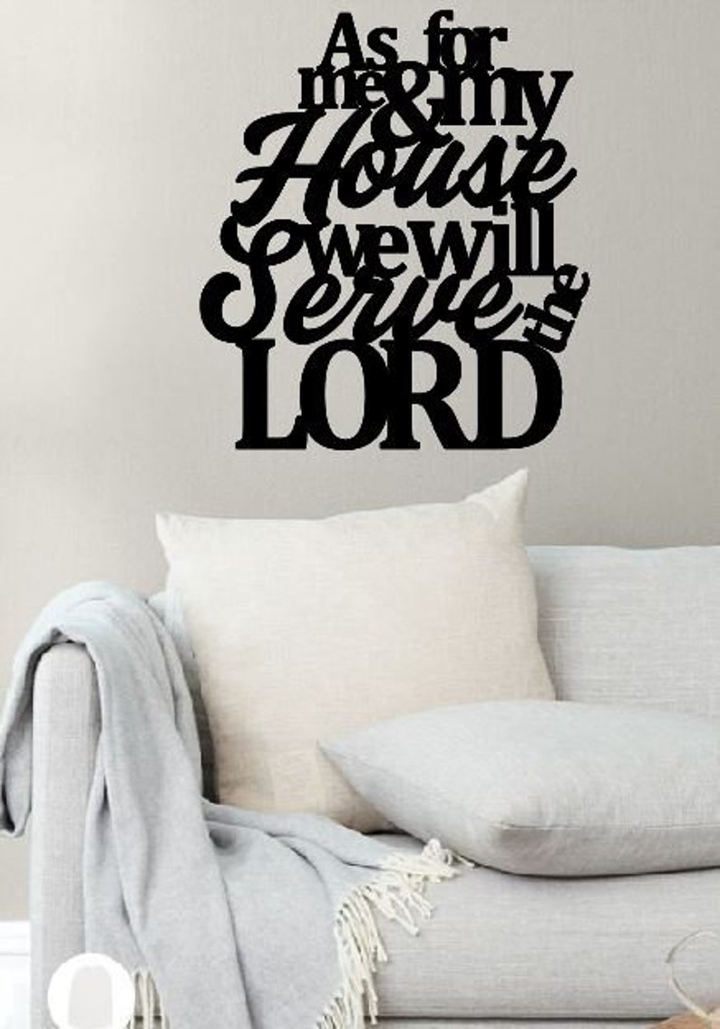 Scripture Wall Art Metal Quote Wall Art Bible Verse Wall - Etsy