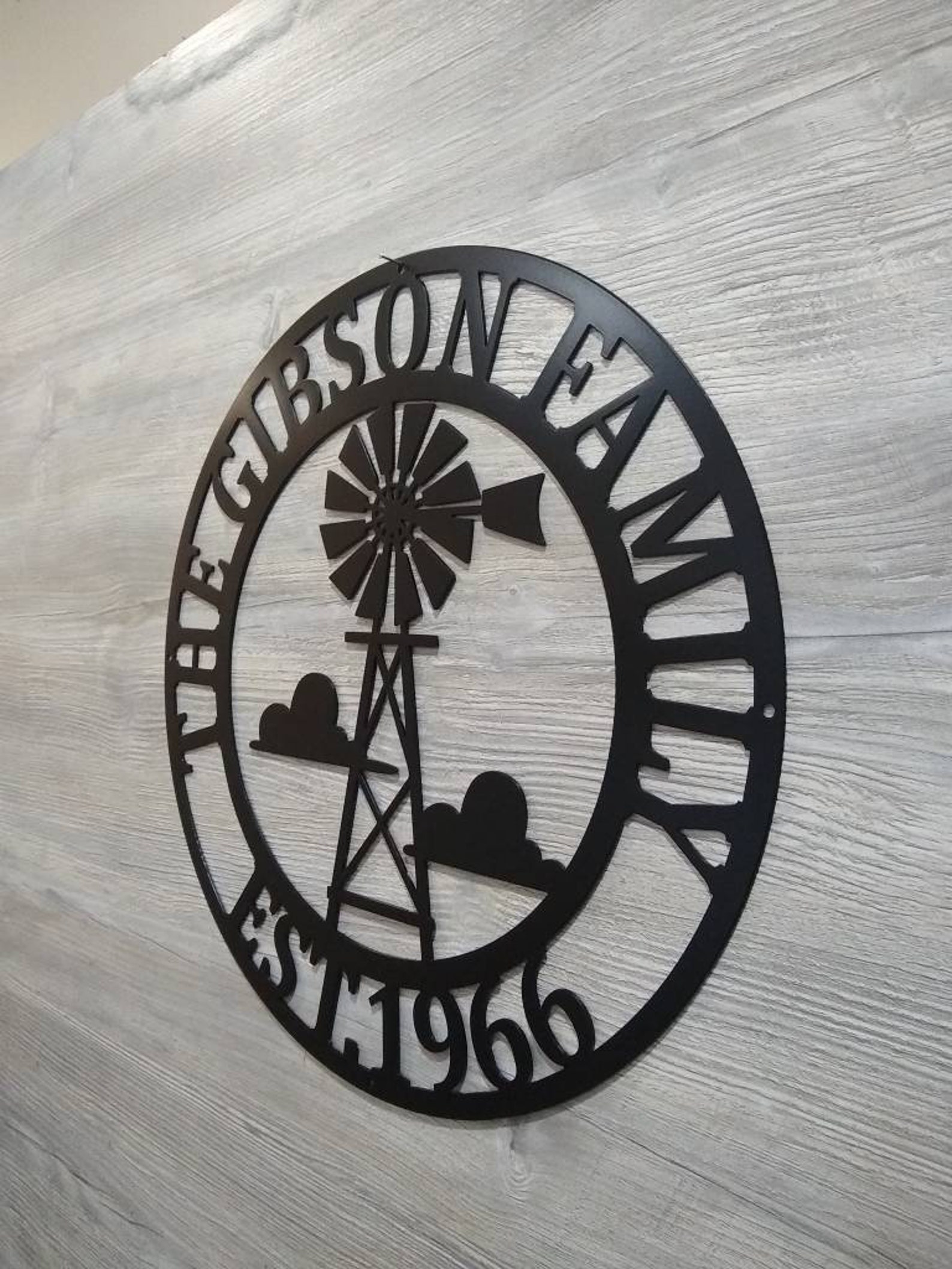 Personalized Windmill Wall Decor Personalized Windmill Sign - Etsy