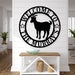 Custom Metal Goat Sign, Livestock Metal Pen Sign. Custom Personalized ...