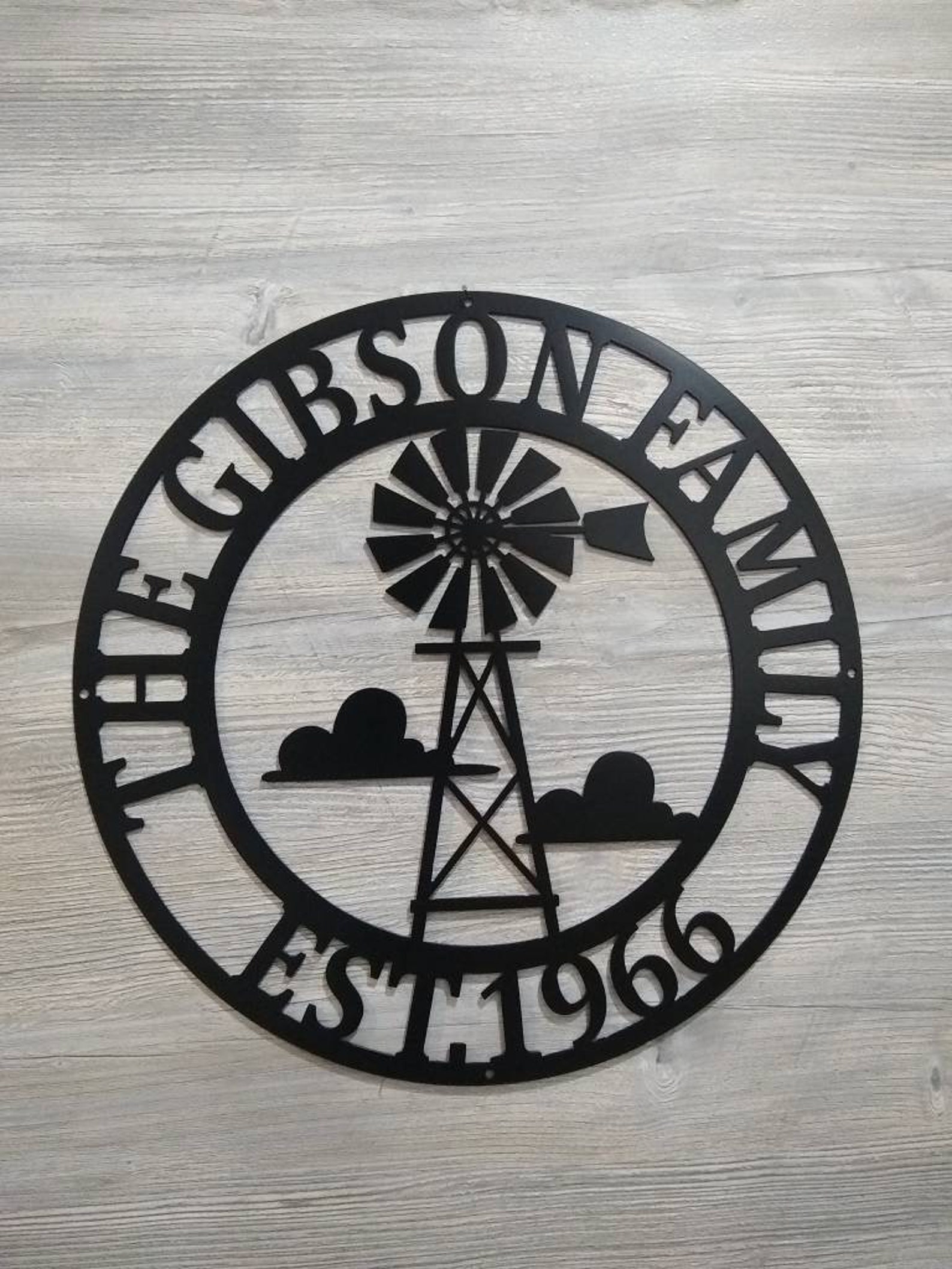 Personalized Windmill Wall Decor Personalized Windmill Sign - Etsy