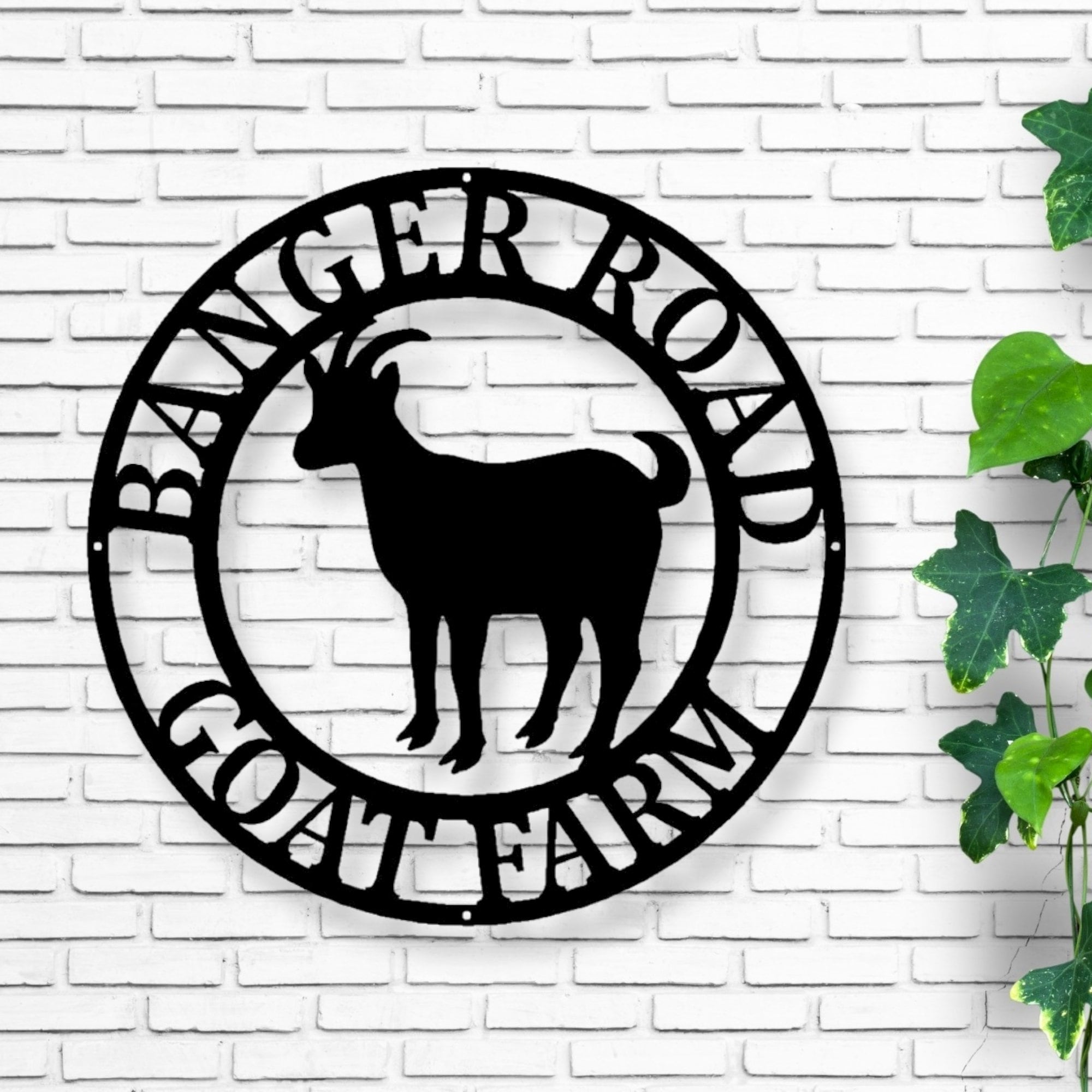 Custom Metal Goat Sign Livestock Metal Pen Sign. Custom - Etsy