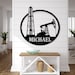 Personalized Metal Name Sign Custom Oil Field Sign Oil Rig - Etsy