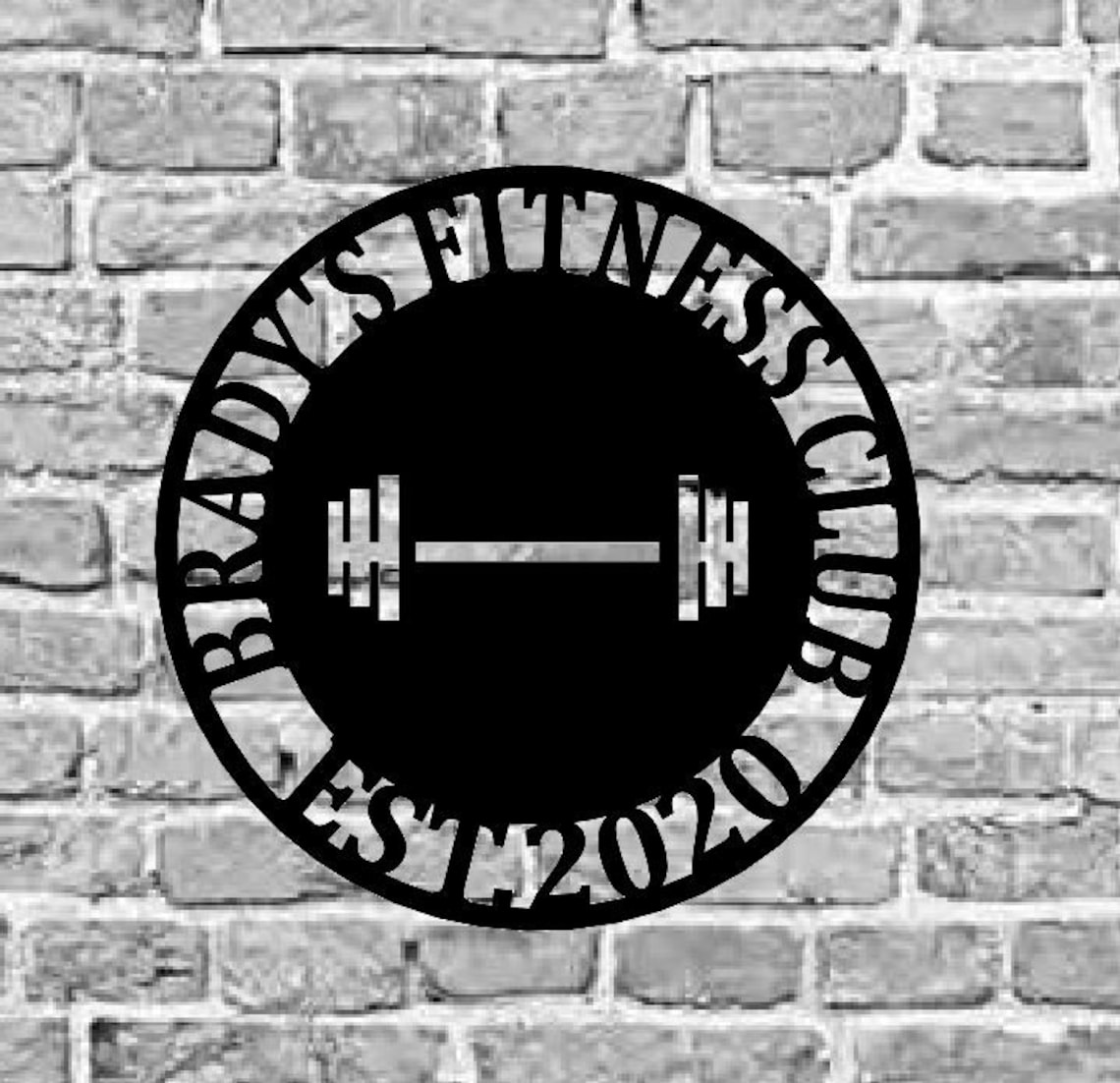 Letrero de gimnasio / Letrero de gimnasio en casa - Etsy México