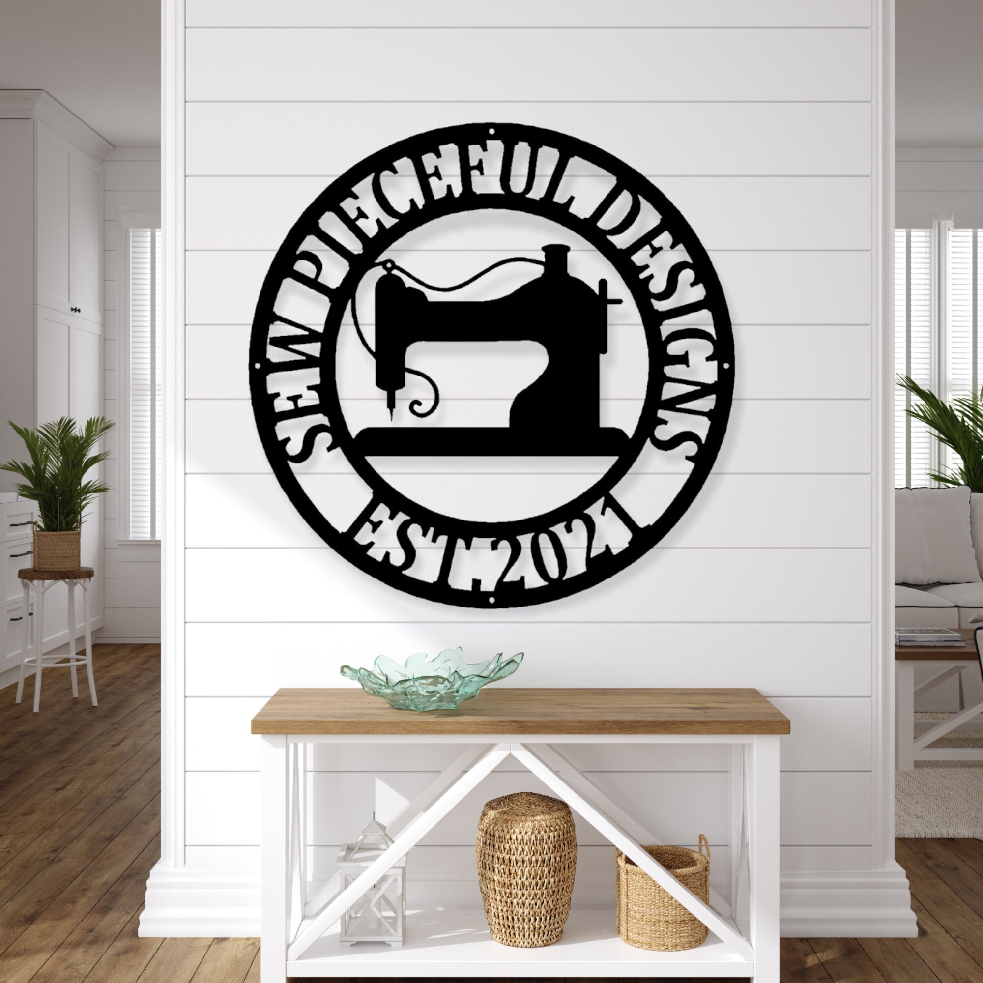 Sewing Room Sign, Personalized Sign, Sewing Sign. Metal Sewing Sign ...