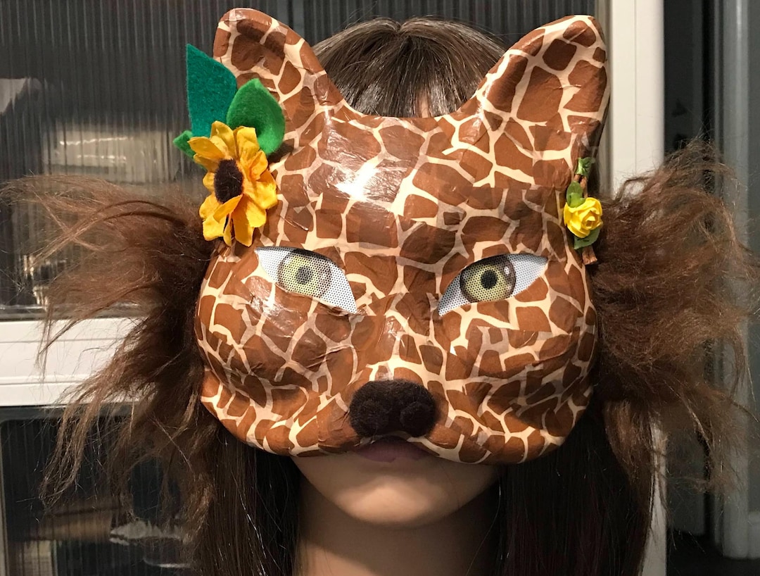 MASKS -therian Animal MASK Wolf-giraffe - Etsy