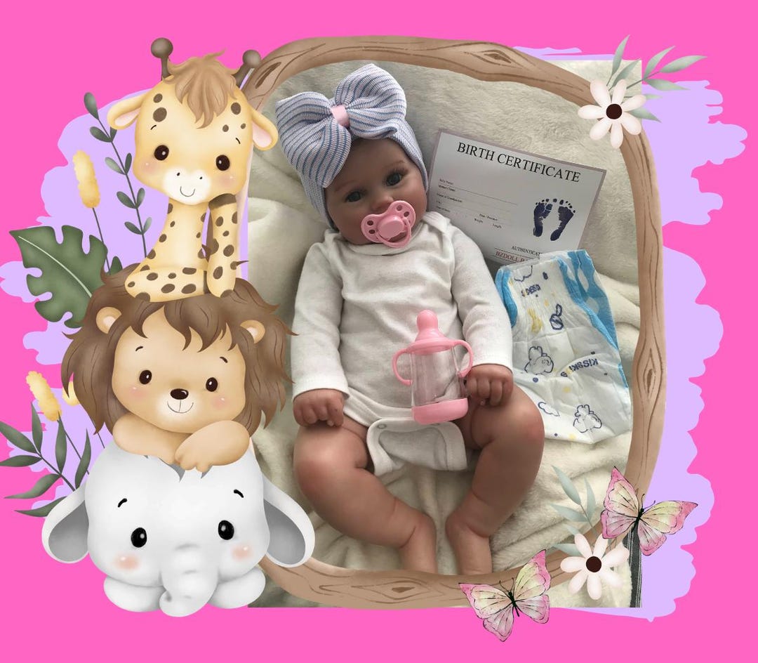 Reborn Baby Doll Collection maddie 20 Inches With Onsie,hat,bottle ...