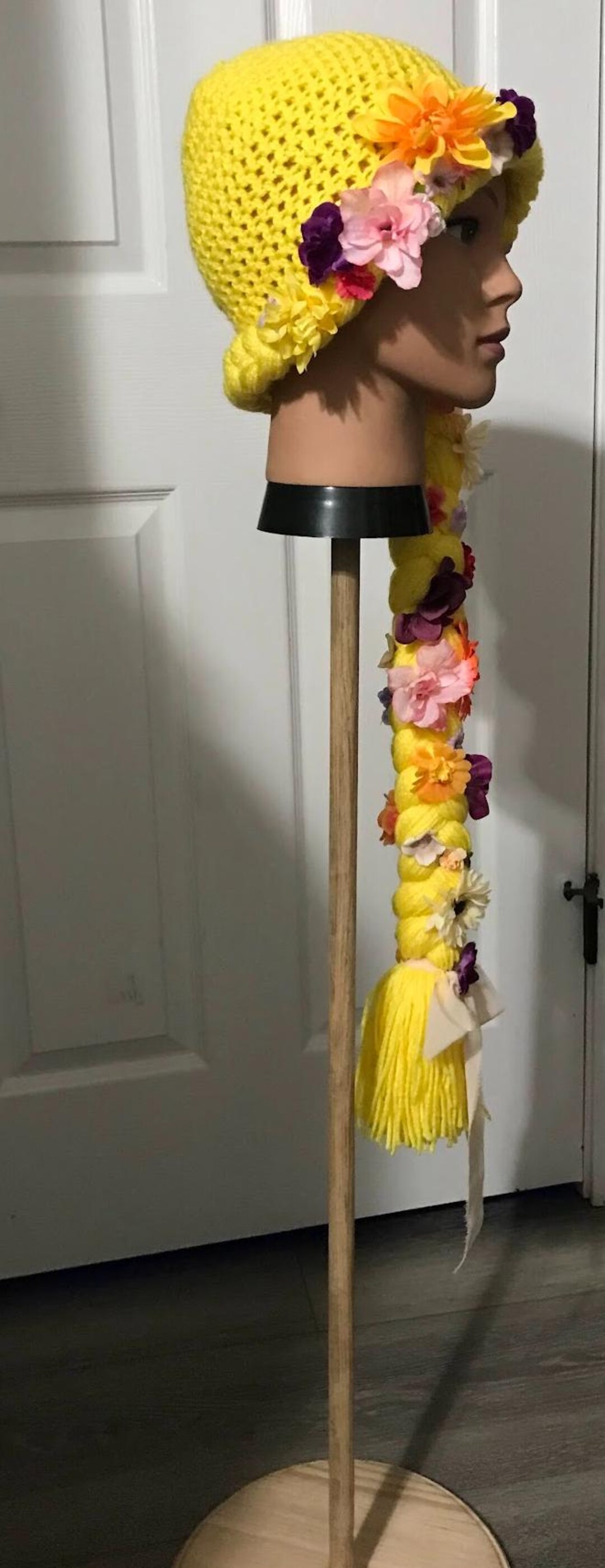 WIG -rapunzel Tangled-themed Beanie Hat WIG, Halloween, Cosplay, Dress ...