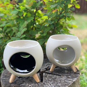 Ceramic Oil Burner, Unique Ceramic Oil Burner, Wax Melts Burner ...