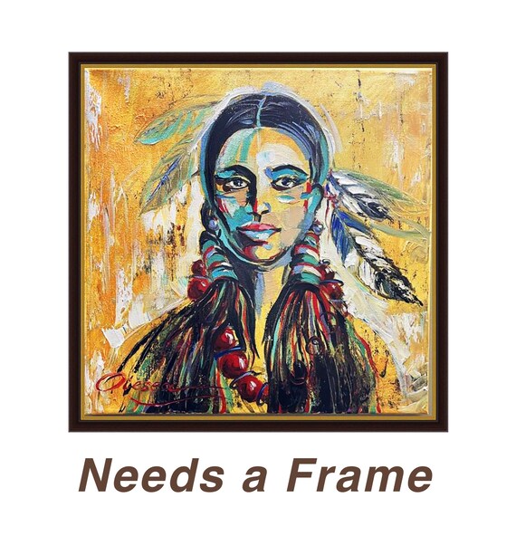 Beautiful Women Paintings Native American