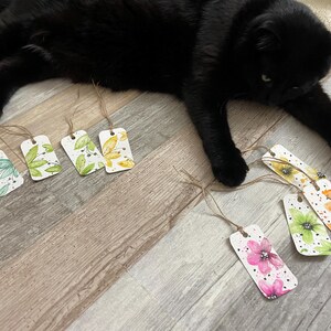 Original Hand Painted Gift Tags Assorted Gift Tags Handmade Unique Tags ...