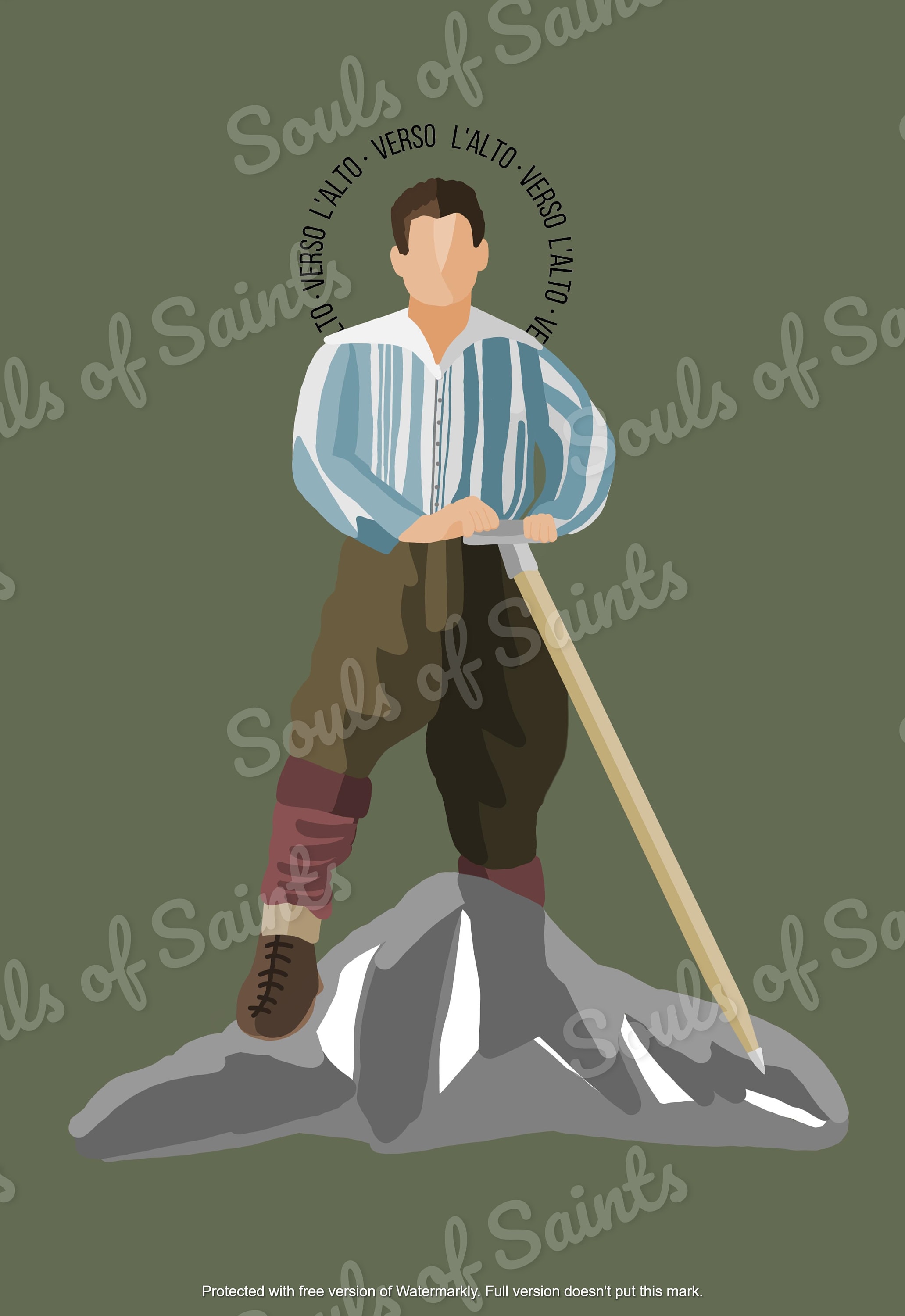 Beato Pier Giorgio Frassati 'Verso L'alto' - Etsy España