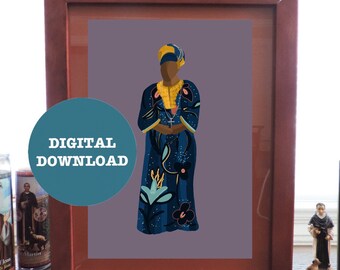 Sr. Thea Bowman Servant of God Catholic Fine Art Print - Etsy
