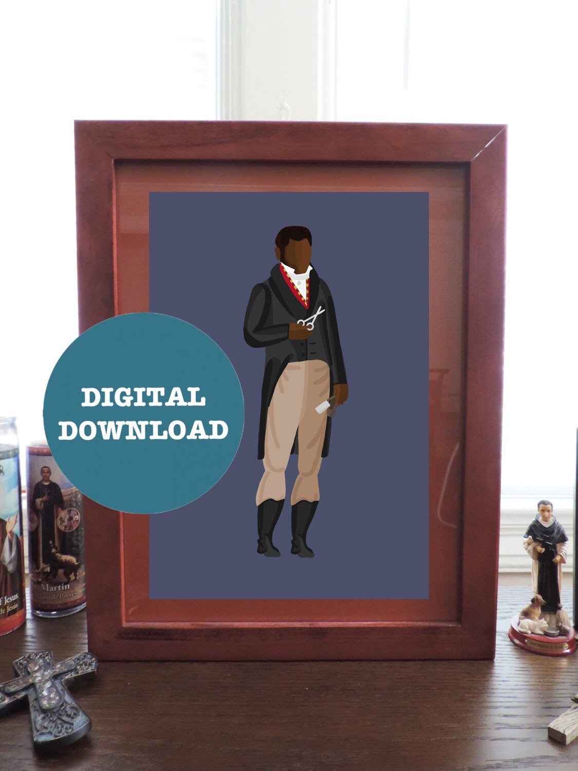 Venerable Pierre Toussaint Minimalist Print - DIGITAL DOWNLOAD - Etsy