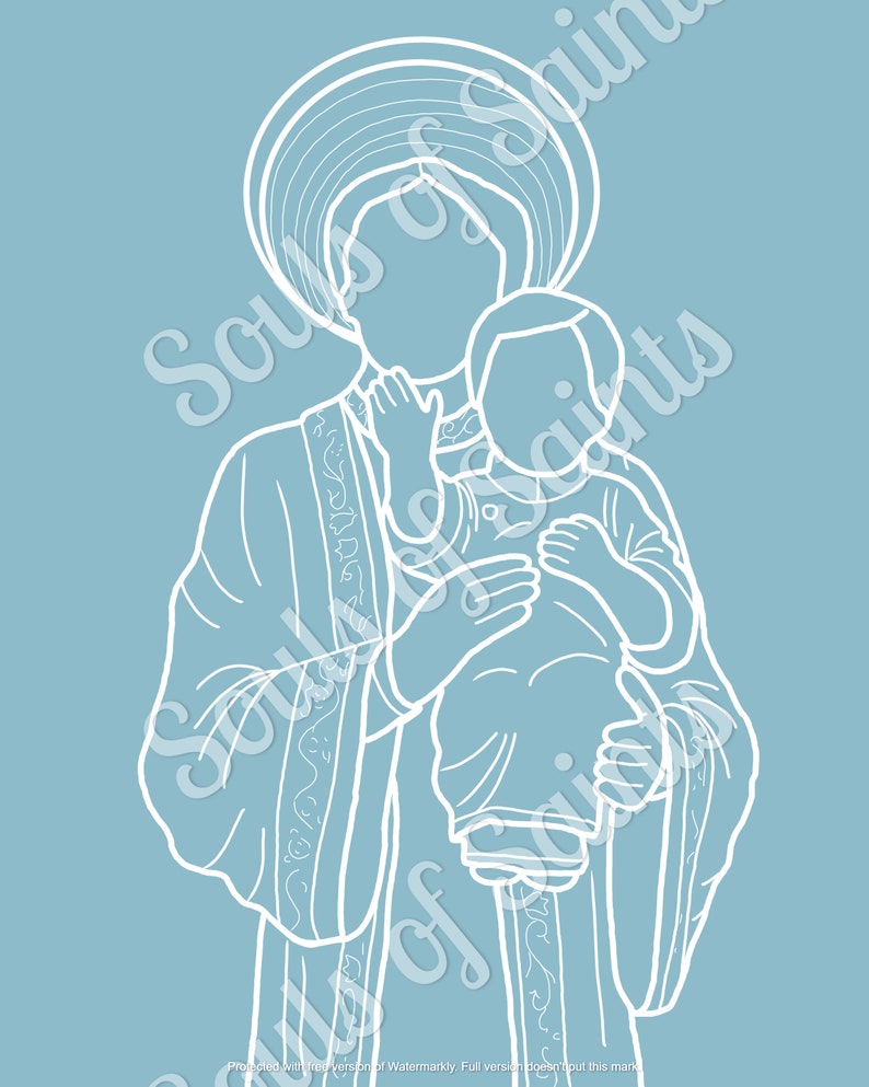 Our Lady of La Vang Minimalist Print DIGITAL DOWNLOAD - Etsy