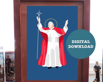 Catholic Quote Pope Saint John Paul II "be Not Afraid!" DIGITAL ...