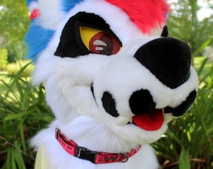 Nylon Fursuit Collar - off White Styled - Etsy