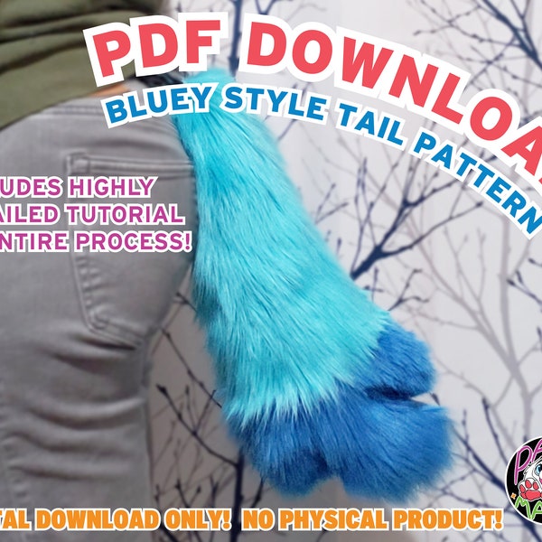 Bluey Fursuit - Etsy