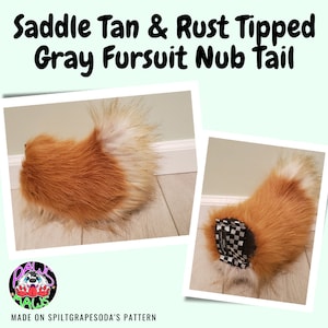 Premade Fursuit Nub Tails | Costume | Deer | Corgi | Bunny | Rabbit ...