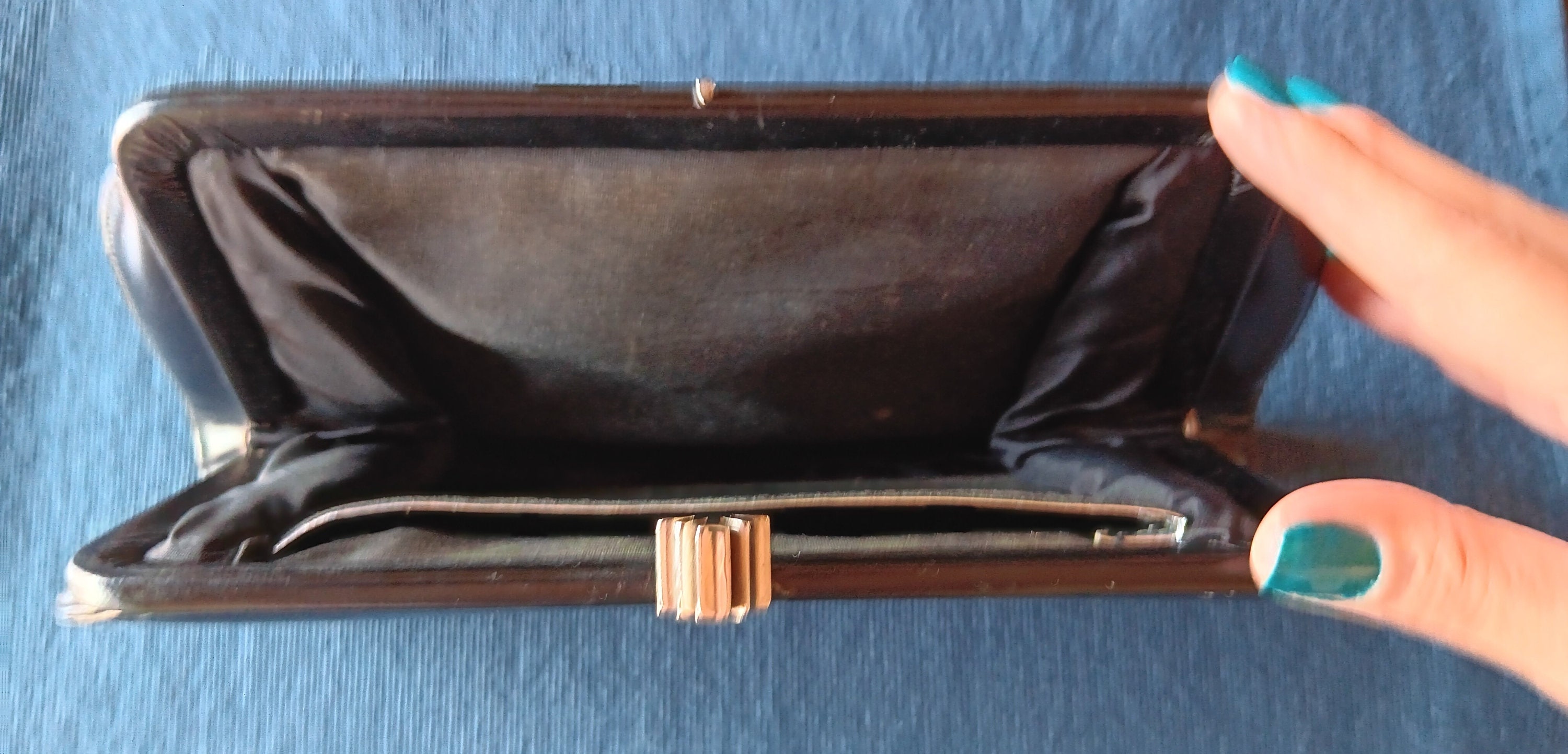 Very Rare Designer Vintage J. Pottel & Sons Black Leather - Etsy